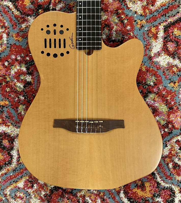 Godin ACS Nylon Natural SG 2010’s - Natural, Excellent, SKU: | Reverb