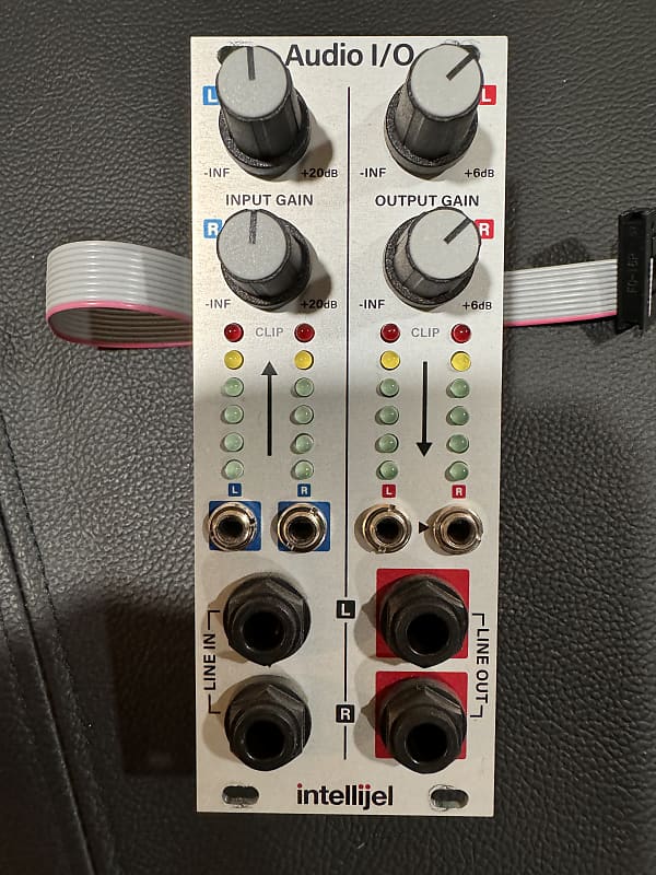 Intellijel Audio I/O Eurorack Module (Mk I) - Silver ** Mint | Reverb