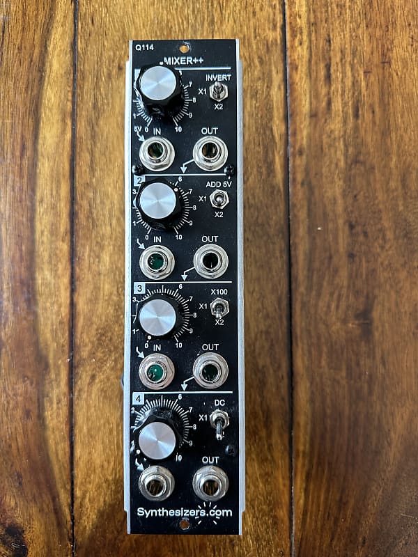 Synthesizers.com Q114 Mixer++ 2024 | Reverb