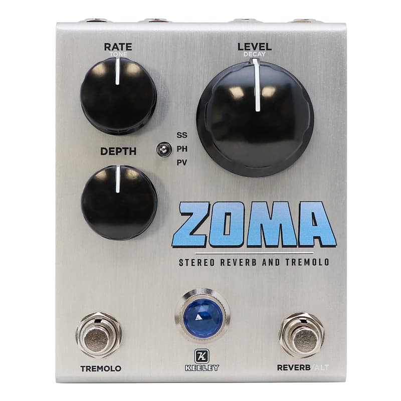 Keeley ZOMA Stereo Reverb and Tremolo, BRAND NEW IN BOX WITH | Reverb