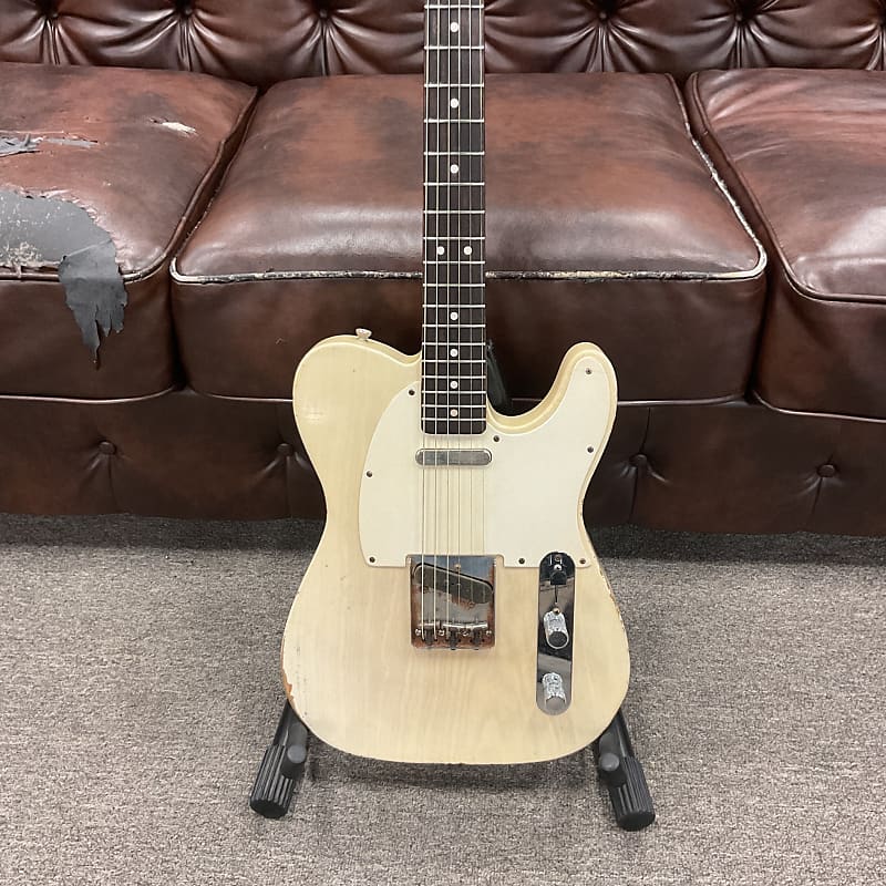 Danocaster Custom Made Tele White | Reverb