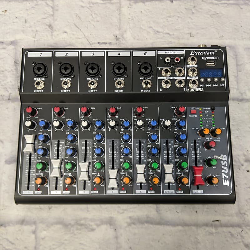 Executant E7 5 Channel USB Mixer | Reverb
