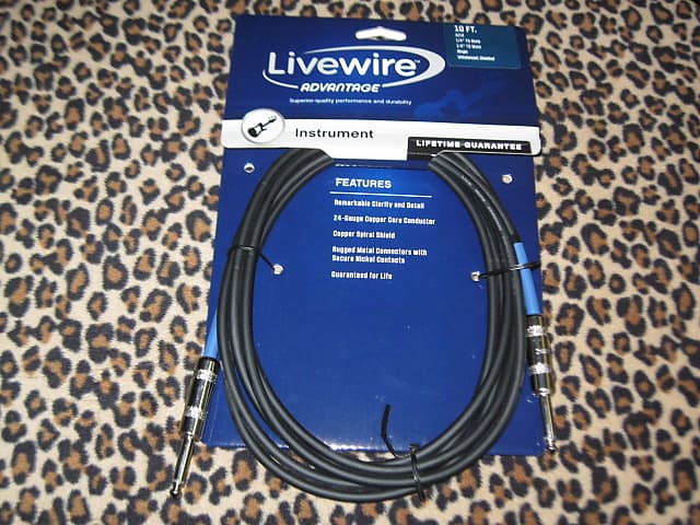 new in package Livewire AI10 10 Feet Instrument Cable 1/4" | Reverb