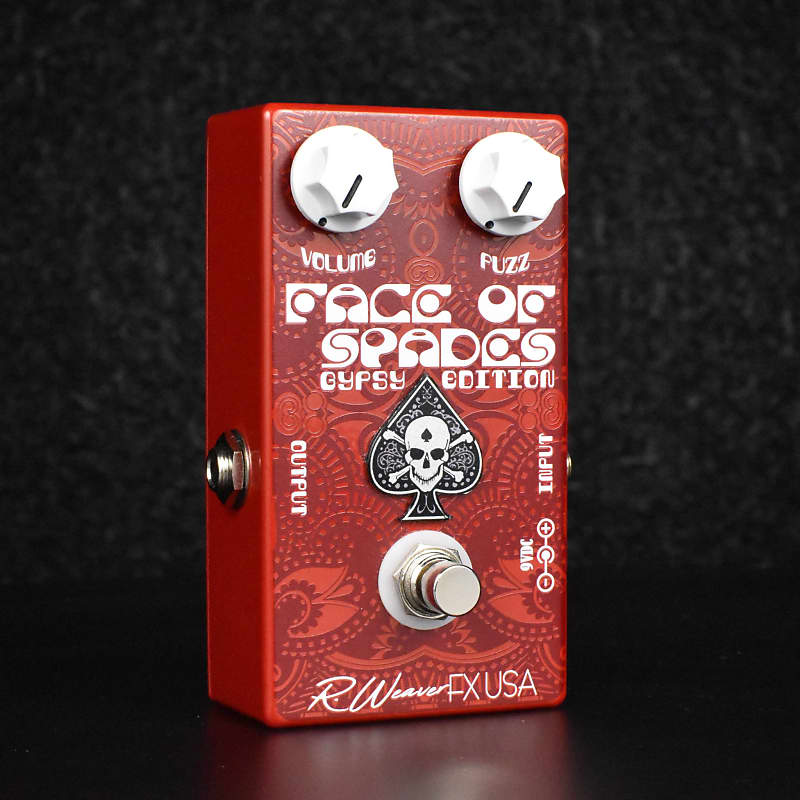 R Weaver FX Face of Spades Gypsy Edition Fuzz Pedal (Used) | Reverb