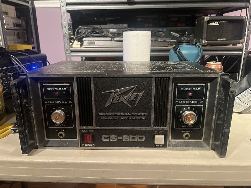 Peavey CS-800 Commercial Series Power Amplifier | Reverb