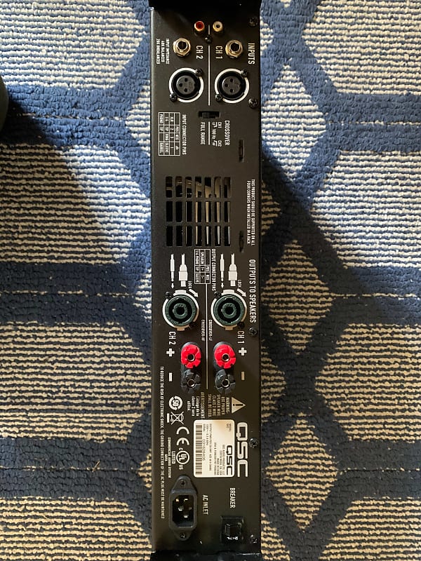 QSC GX3 GX Series 300w 8 Ohm Power Amp | Reverb