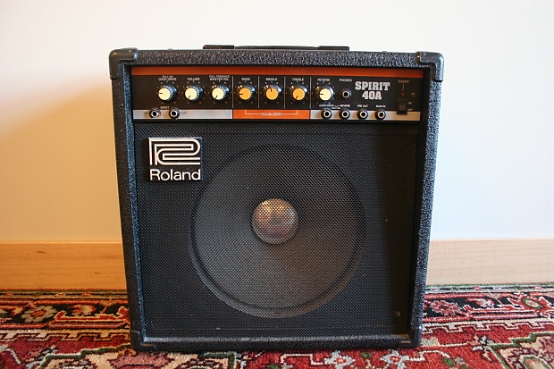 1984 Roland Spirit 40A Guitar Amplifier | Reverb