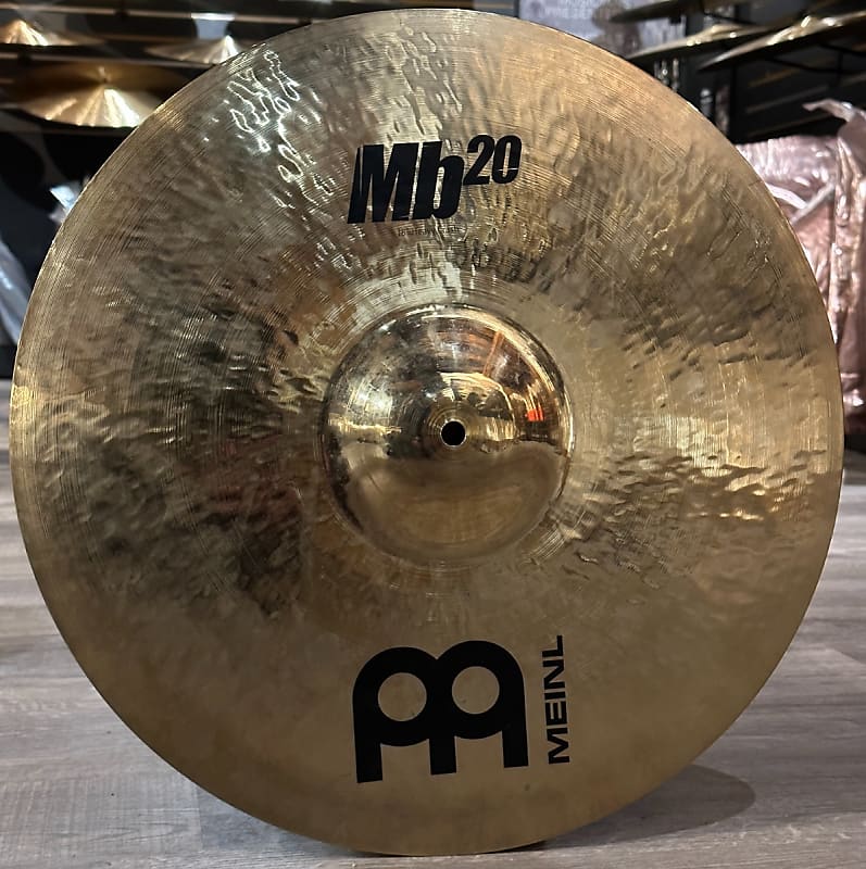 Used Meinl Mb20 Heavy Crash Cymbal Brilliant 18" | Reverb