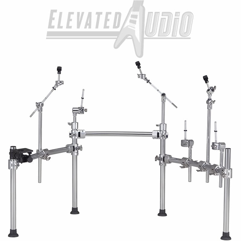 Roland MDS Stage Rack for V-Drums, NEW, Chrome, w/ Internal | Reverb