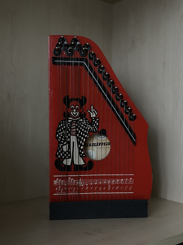 Jubel Tone Zither folk musical instrument 20 strings Musima | Reverb