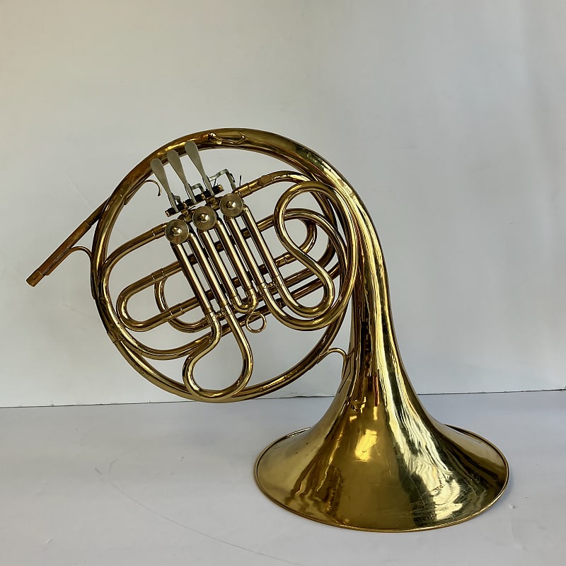 Conn single French horn 1958 - Lacquered Brass | Reverb