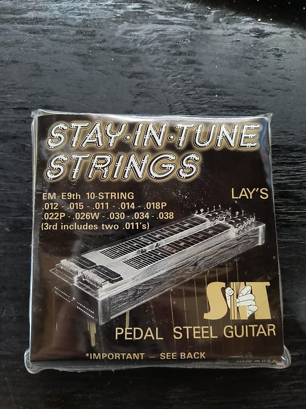 SIT stay in tune EM E9th 10 string pedal steel string set | Reverb