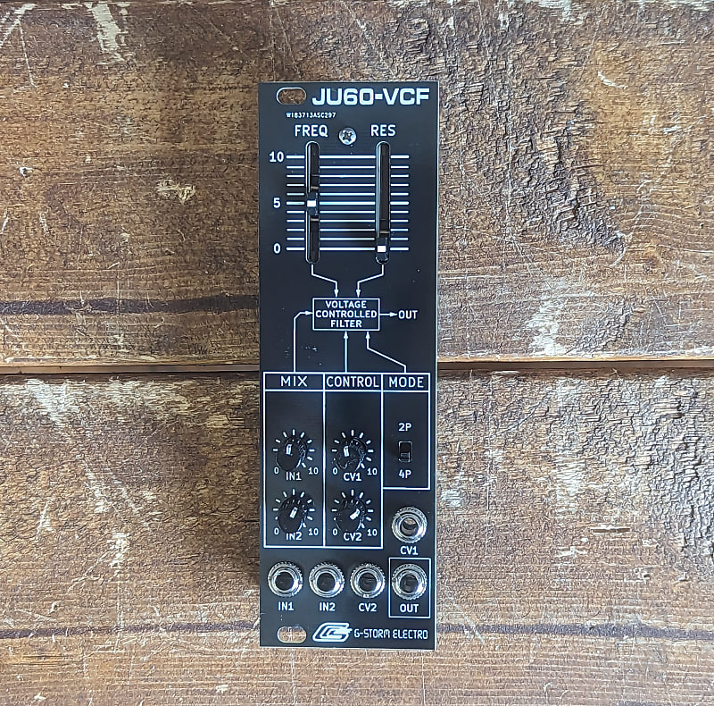 G-Storm Electro JU60-VCF Eurorack Analog Filter Module | Reverb