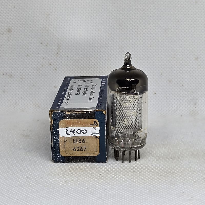 Mullard 9r2 Long Mesh Plate 6267 NOS EF86 CV2901 | Reverb