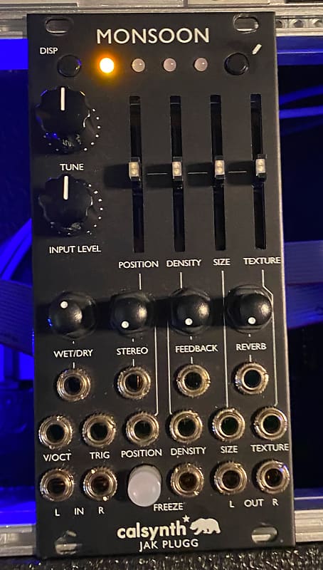 Calsynth Monsoon - black - mutable clouds clone granular | Reverb