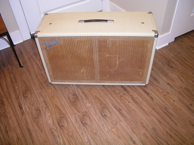 FENDER Early-Mid 1963 Bandmaster Amp Speaker Cabinet - | Reverb
