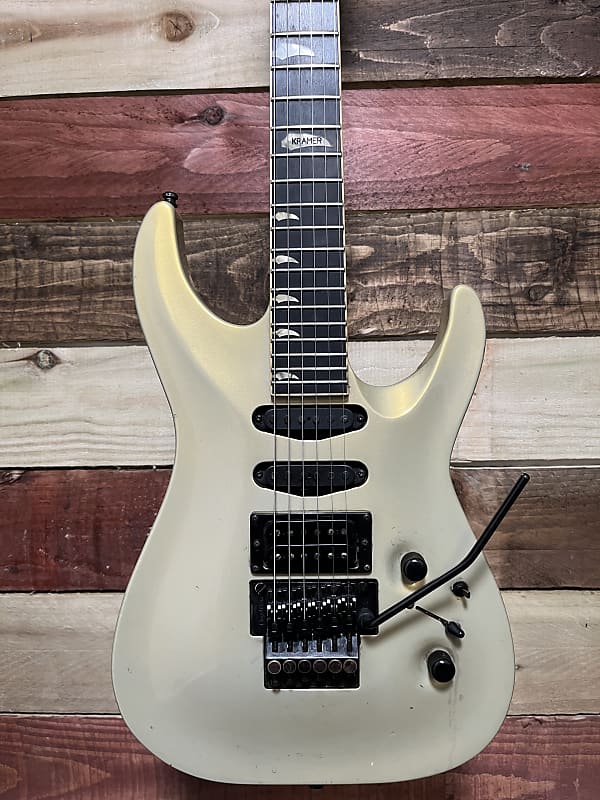 Kramer Stagemaster Deluxe 1 Archtop 1989 - Champagne Sparkle | Reverb