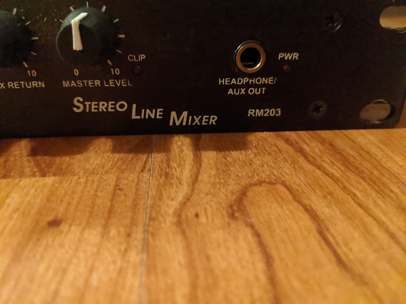 Rolls RM203 10-Channel Stereo Line Mixer with Power Supply | Reverb