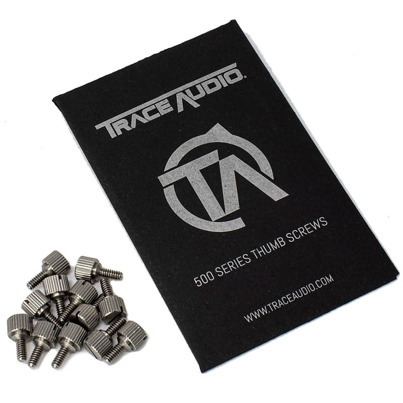Trace Audio M3 Thumb Screws (Silver) | Reverb