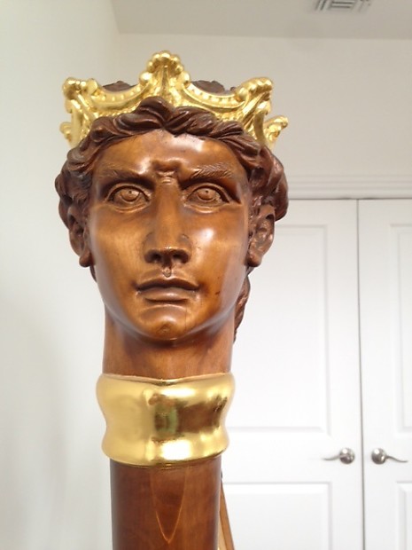 HIDDEN VALLEY KING DAVID HARP circa 1985 Real Gold Leaf | Reverb