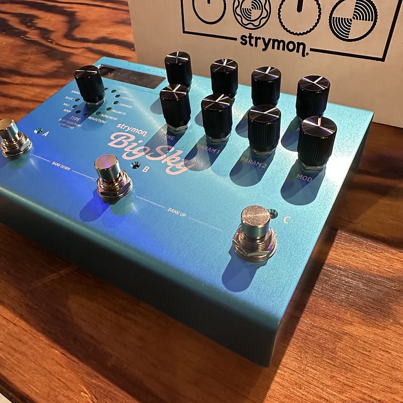New Strymon Big Sky Reverb Pedal | Reverb