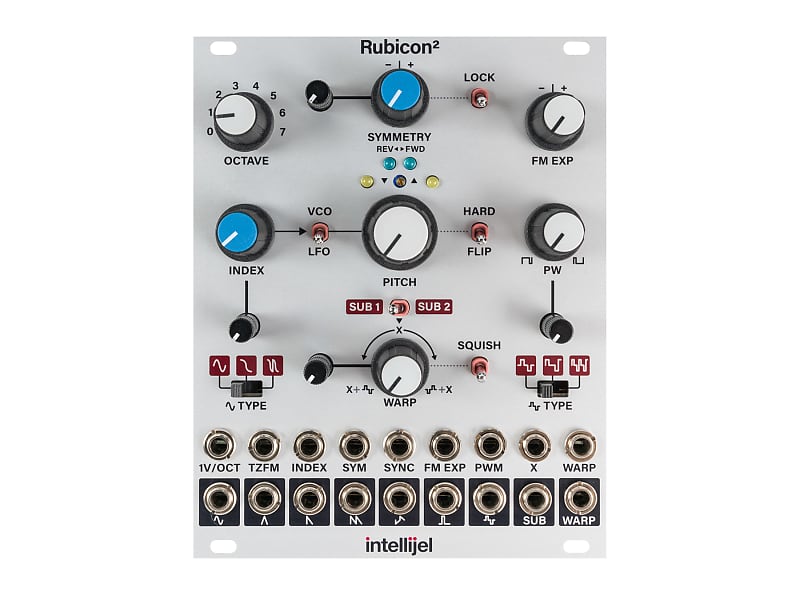 Intellijel Designs Rubicon 2 Thru Zero Triangle Core VCO | Reverb