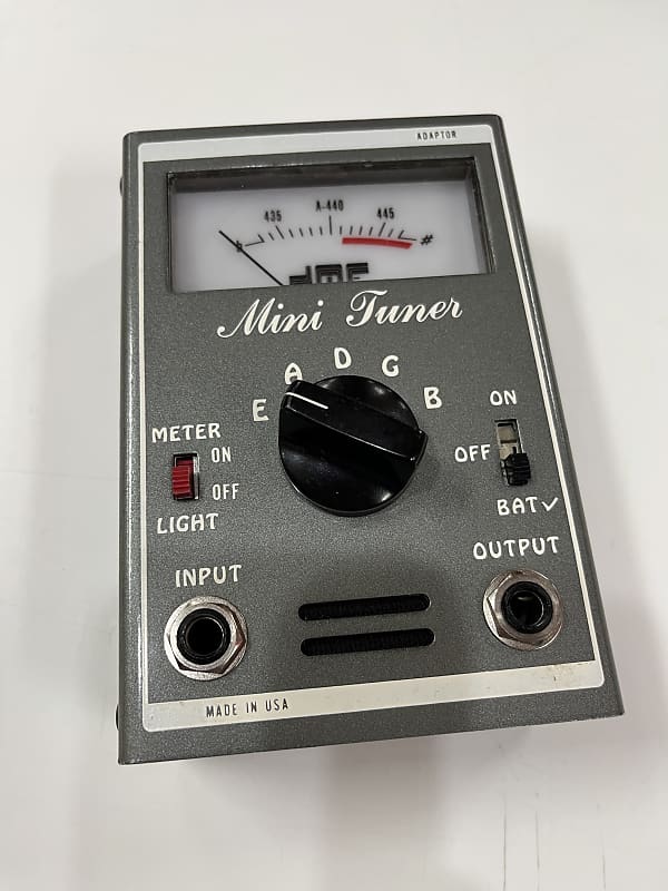 JMF Mini Tuner USA Analog Tuner Pedal | Reverb