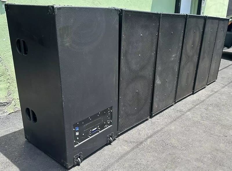 A-Line Acoustics LS-218 DUAL 18'' Powered Subwoofer | Reverb