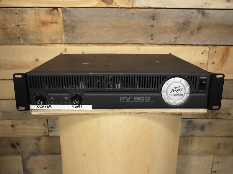 Peavey PV900 Power Amplifier "Good Condition" | Reverb