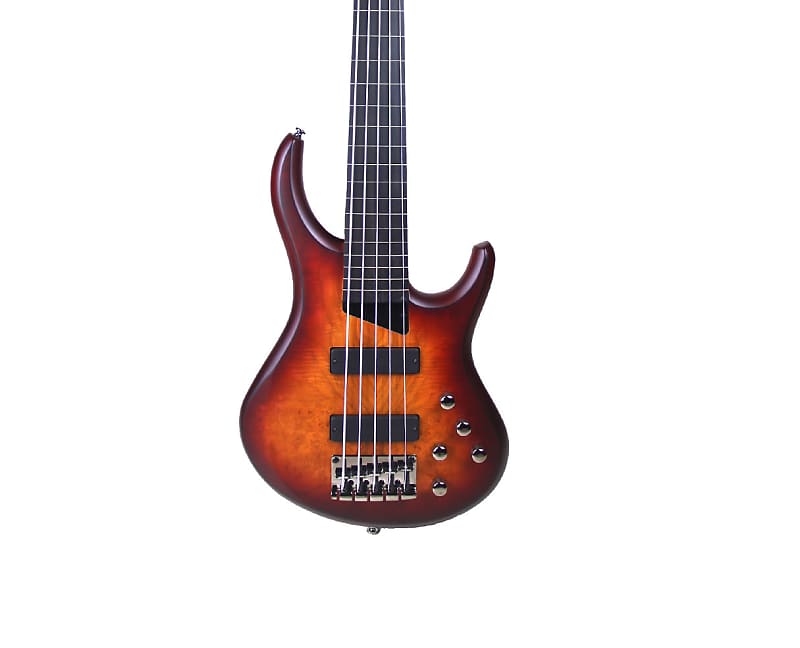MTD Kingston ZX5 Fretless 5-String Bass - Deep Cherry Burst | Reverb