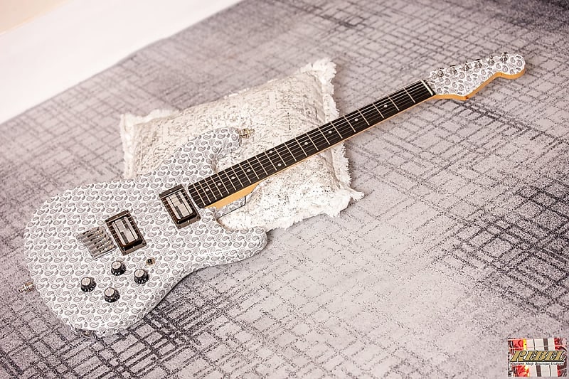 Rebel Custom Guitars Funky Claude 2022 - Hydro Graphic Film, | Reverb
