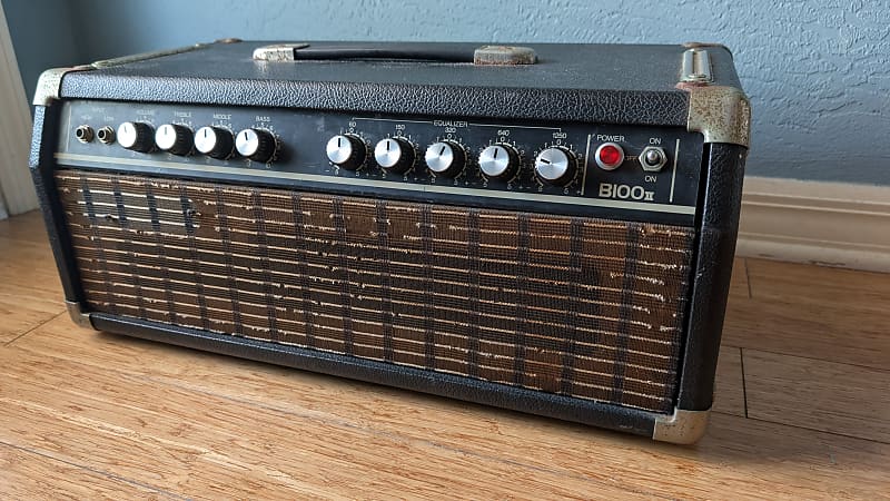 Yamaha B100 II Bass Amp Head 1980s Made in Japan | Reverb