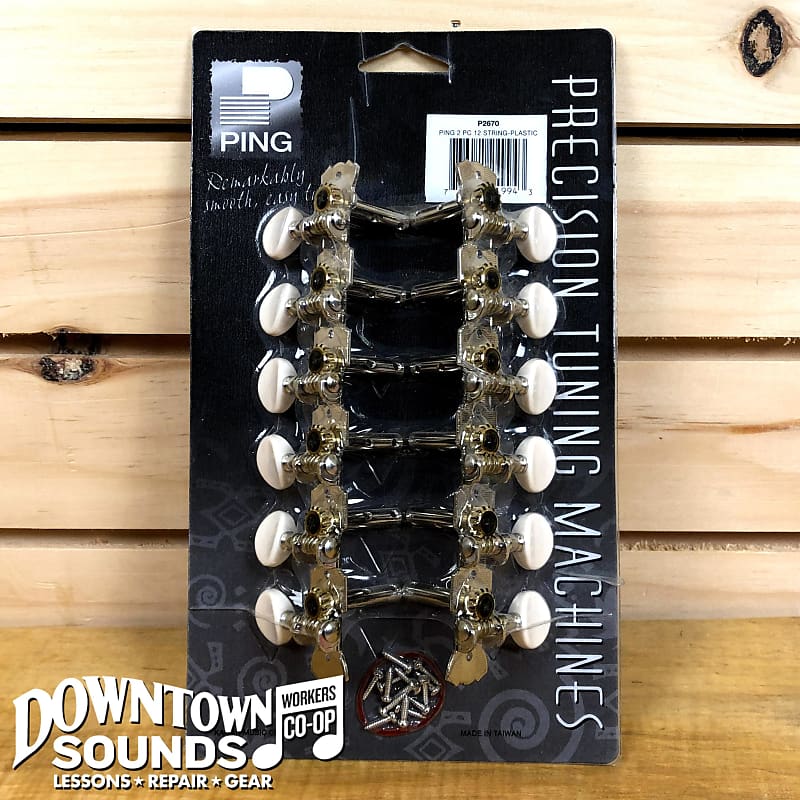Ping 2 Piece 12 String Tuning Machines Reverb
