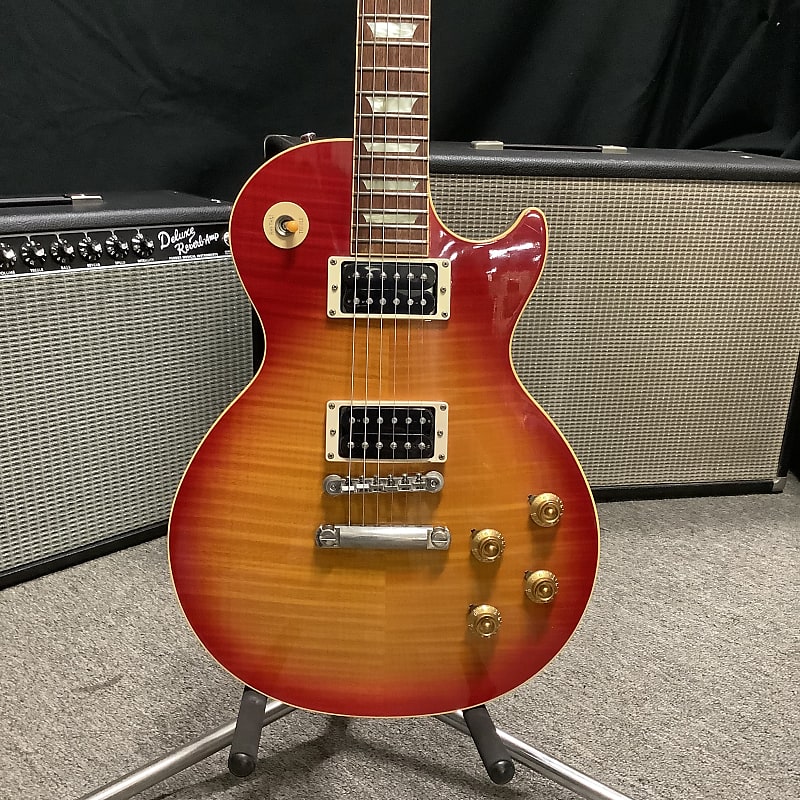 Used Gibson Les Paul Classic Cherry Sunburst | Reverb