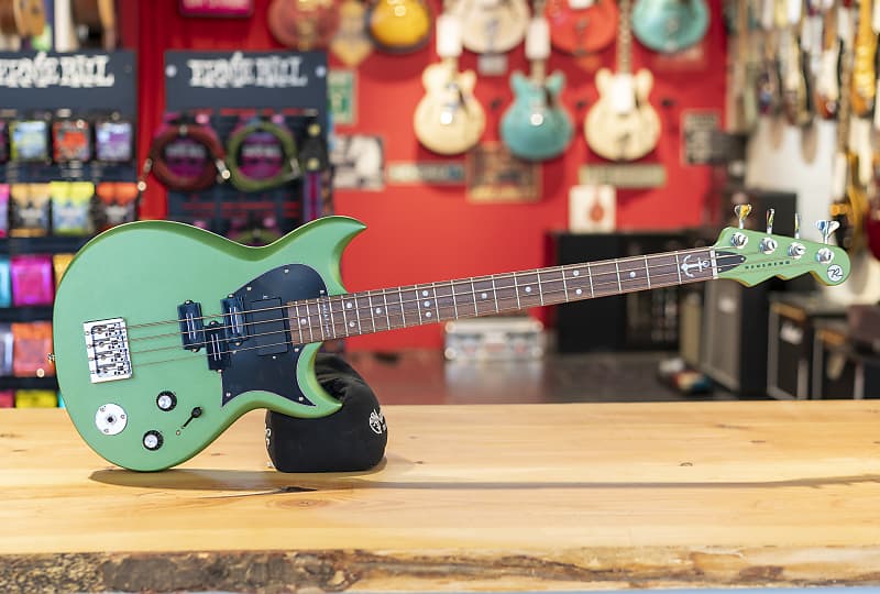 Reverend Wattplower Mike Watt signature bass 2021 Emerald | Reverb