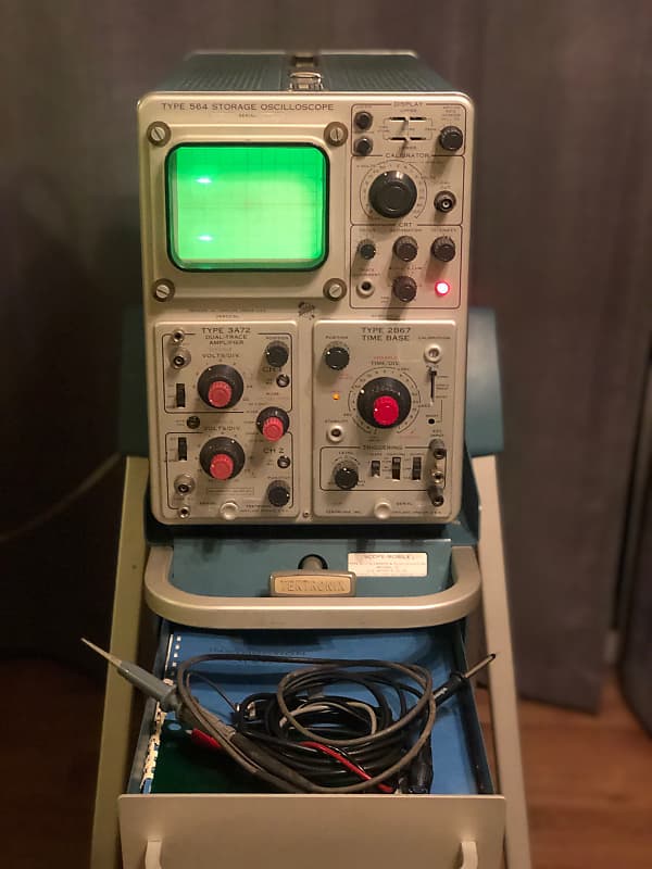Tektronix Type 564 Tube Oscilloscope 60s Reverb
