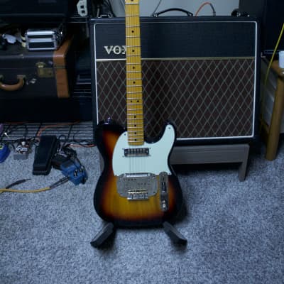 Squier Partscaster Telecaster N/A Distressed Mint Green | Reverb