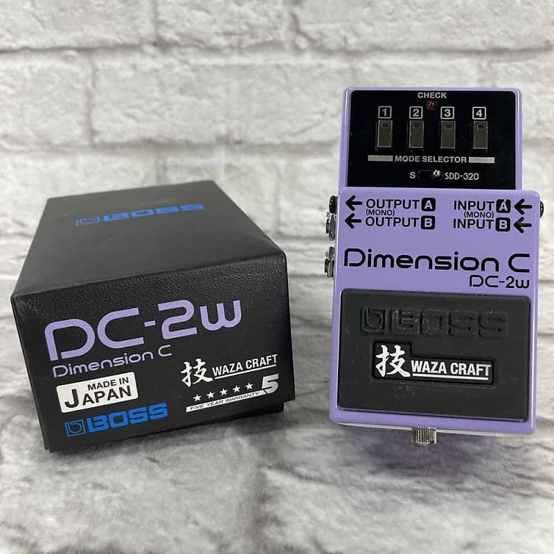 Used: Boss DC-2w Waza Craft Dimension C Effects Pedal | Reverb