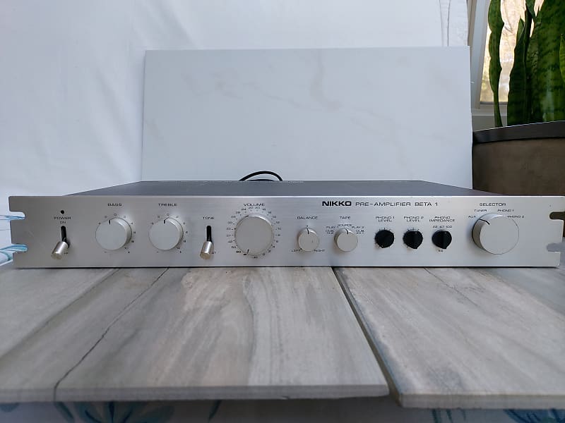 Nikko Beta 1 Stereo Preamplifier | Reverb