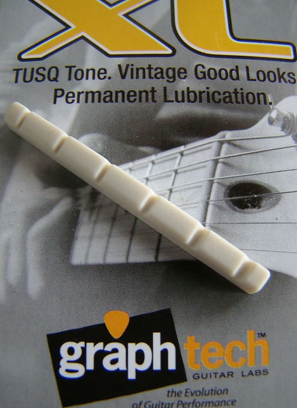 Graph tech TUSQ XL stratocaster telecaster flat guitar nut | Reverb