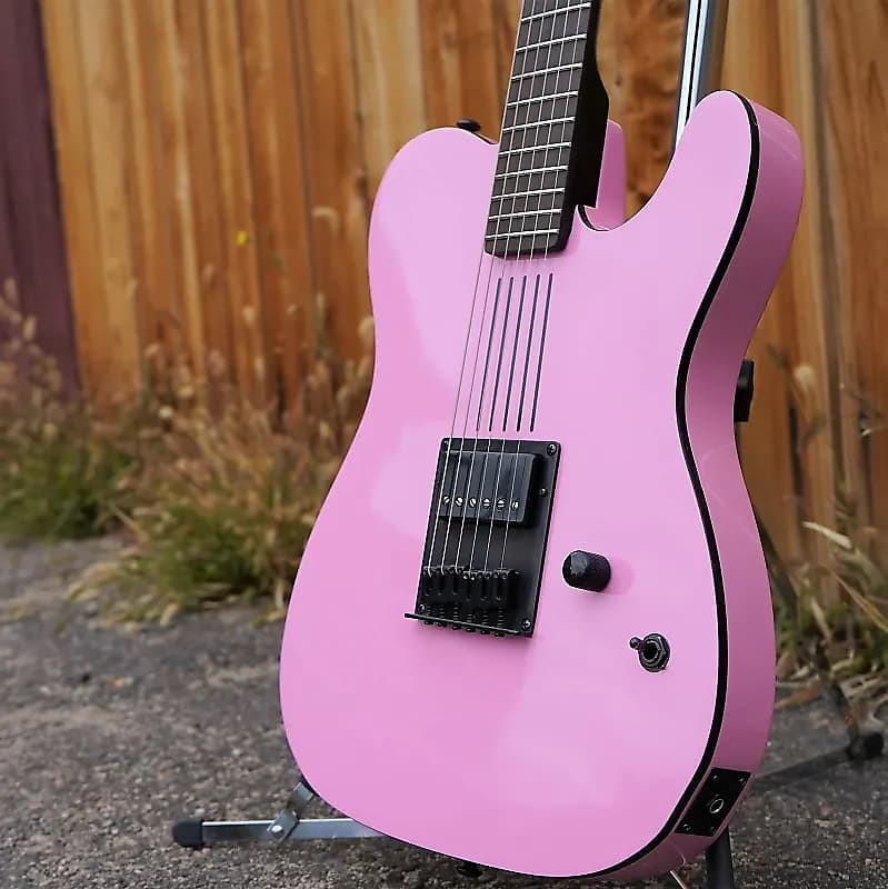 Schecter DIAMOND SERIES Machine Gun Kelly Signature PT Pink | Reverb