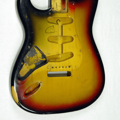 Fender Stratocaster Left-Handed Body 1965 - 1971 | Reverb
