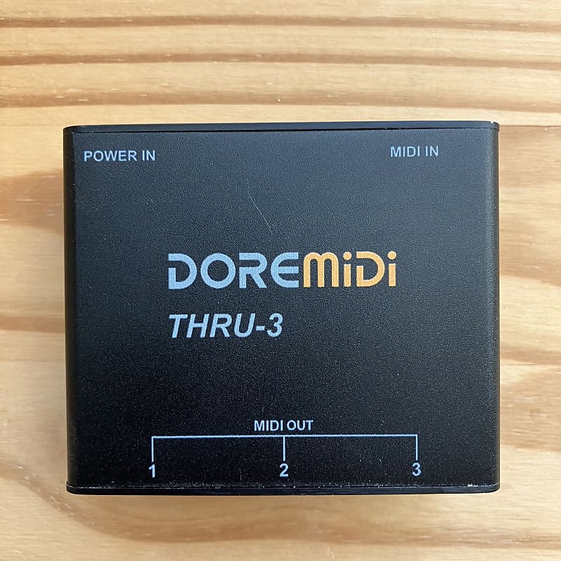 DOREMiDi Thru 3 2020 - Black | Reverb