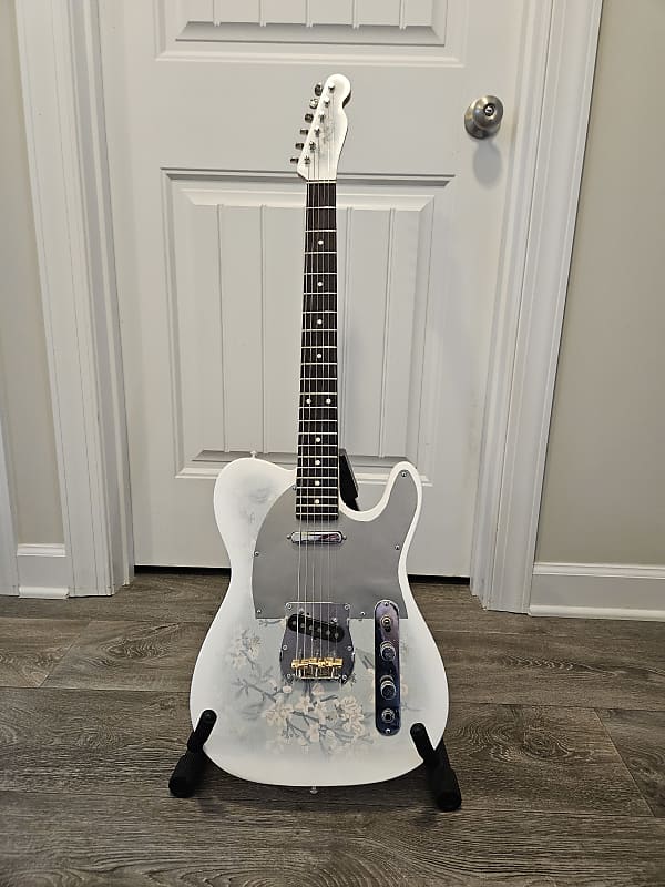 Partscaster Floral Telecaster | Reverb