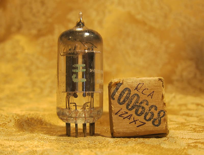 NOS NIB Honeywell RCA 12AX7 ECC83 Vacuum Tube Long Gray | Reverb