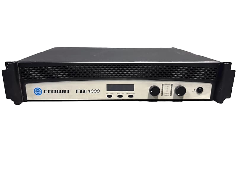 Crown CDi1000 1200W 2-Channel Power Amp (Used) | Reverb
