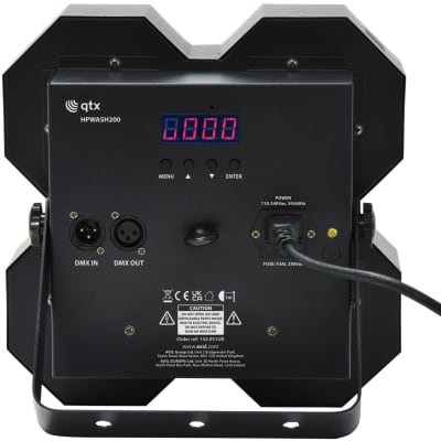 QTX High Power COB LED Stage Blinder 200W 4x50w, Black, Ex | Reverb UK