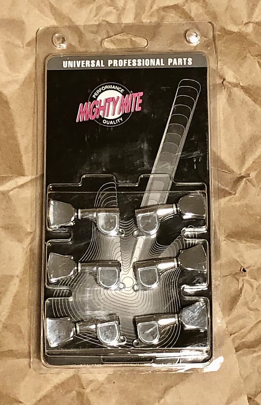 Mighty Mite J404HC Chrome Tuning Machines | Reverb