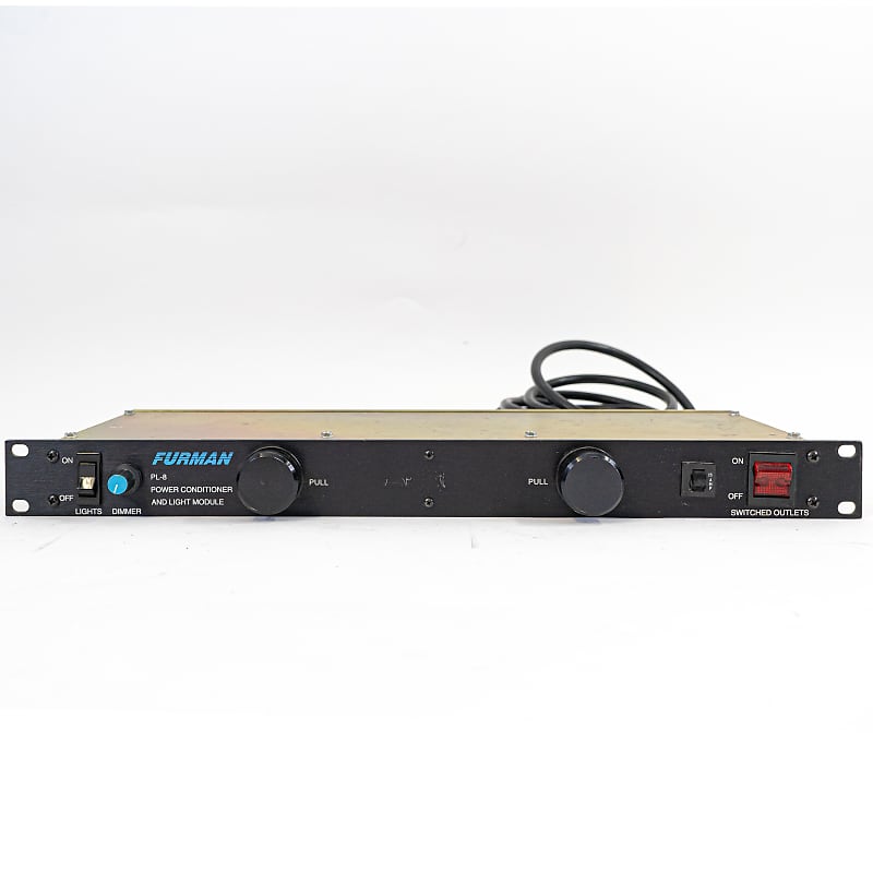 Furman PL-8 Power Conditioner and Light Module Rackmount | Reverb