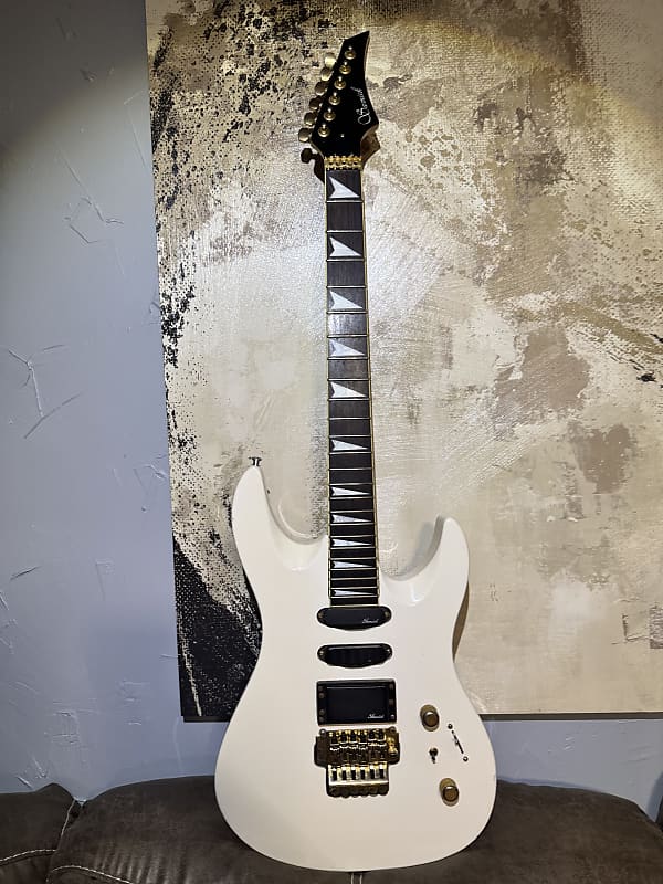 Samick Samick electric guitar yrrg-121 1980s - White | Reverb